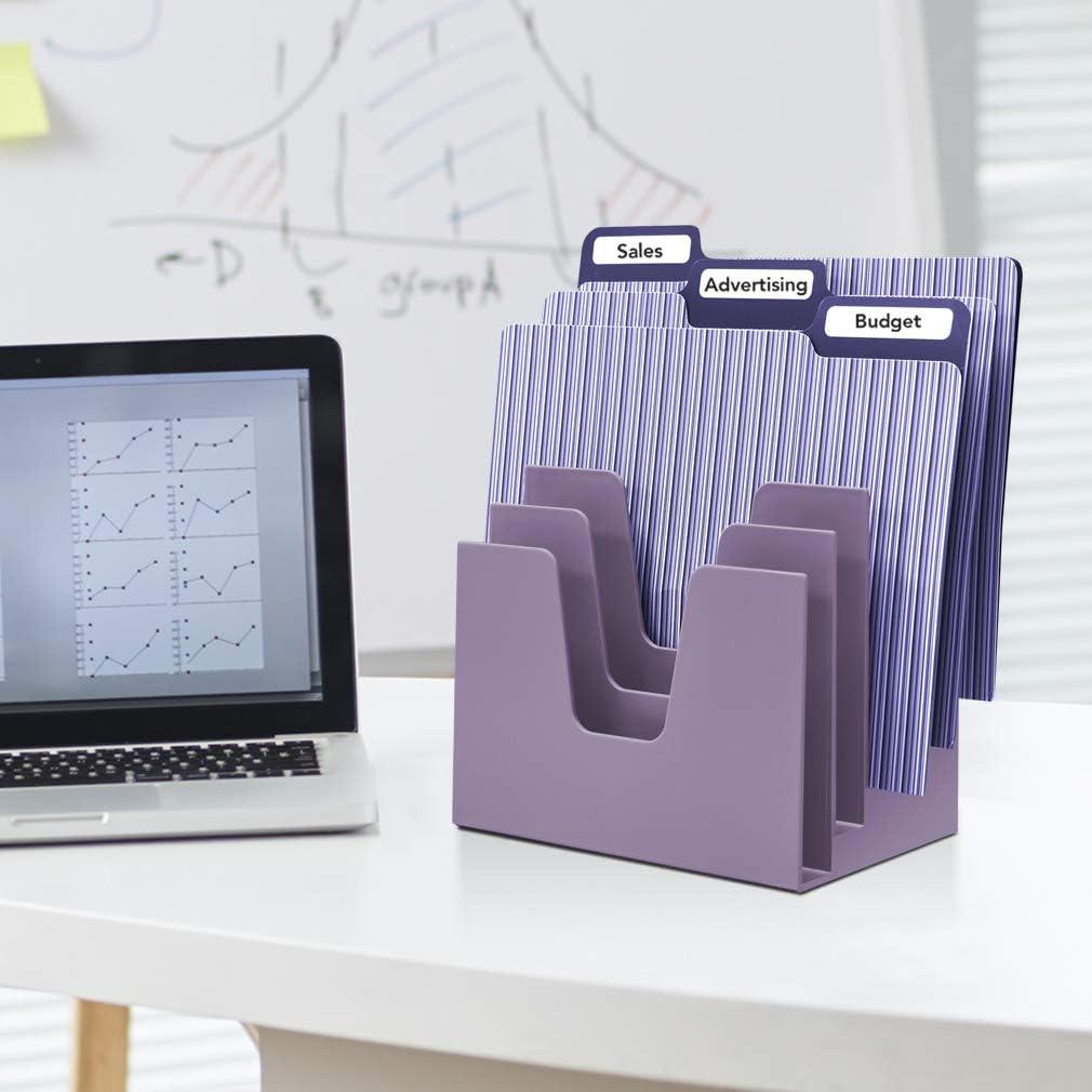 Acrimet 5 Section Incline File Sorter Organizer, Mail, Folder, Letter ...